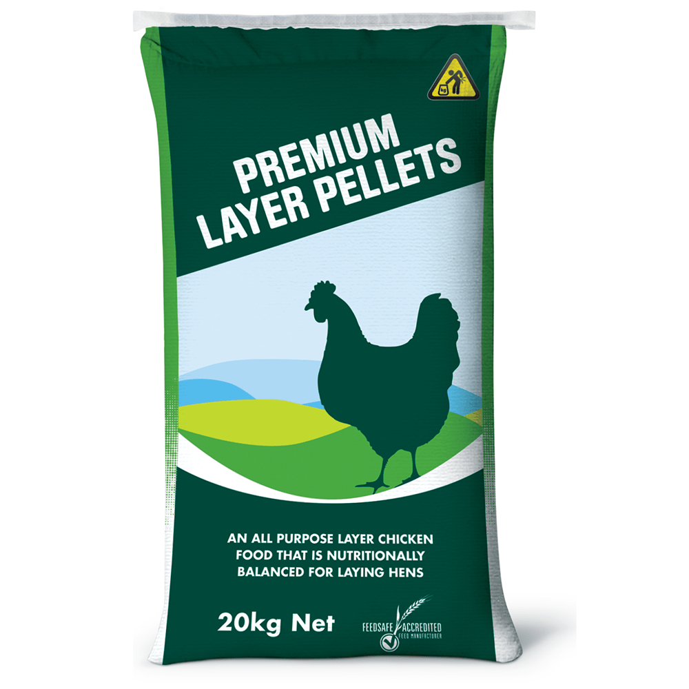 Premium Layer Pellets 20kg Bag - AG Warehouse