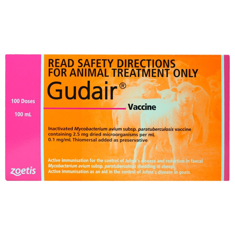 Zoetis Gudair® Vaccine 100ml - AG Warehouse
