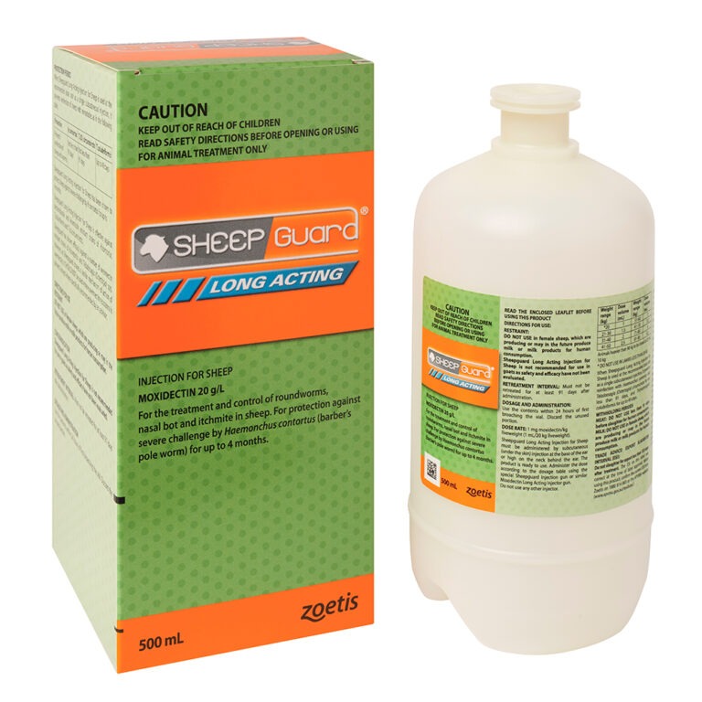 Zoetis SheepGuard® Long Acting Injectable Drench 500ml - AG Warehouse