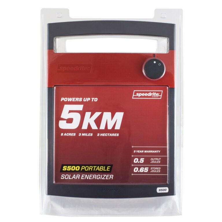 Datamars Speedrite S500 Solar Energizer - AG Warehouse