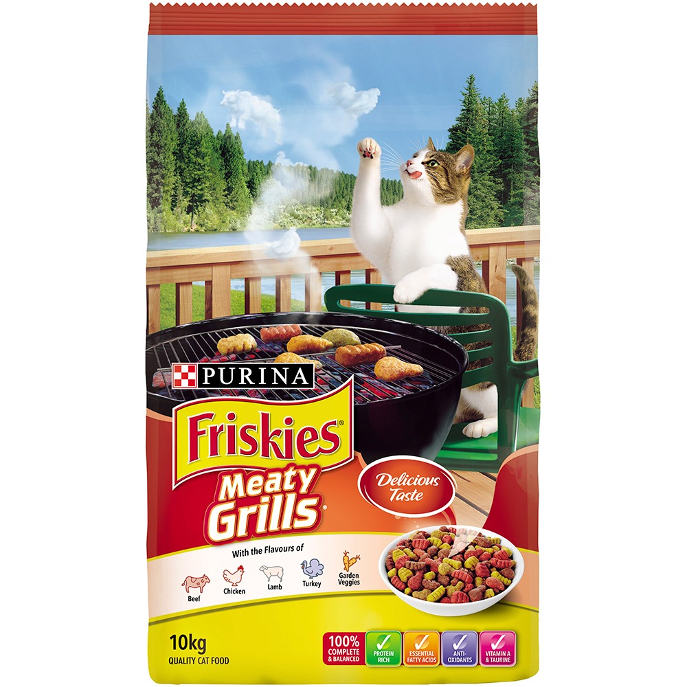 Purina Friskies Adult Meaty Grills 10kg - AG Warehouse Purina Friskies Adult Meaty Grills 10kg - AG Warehouse