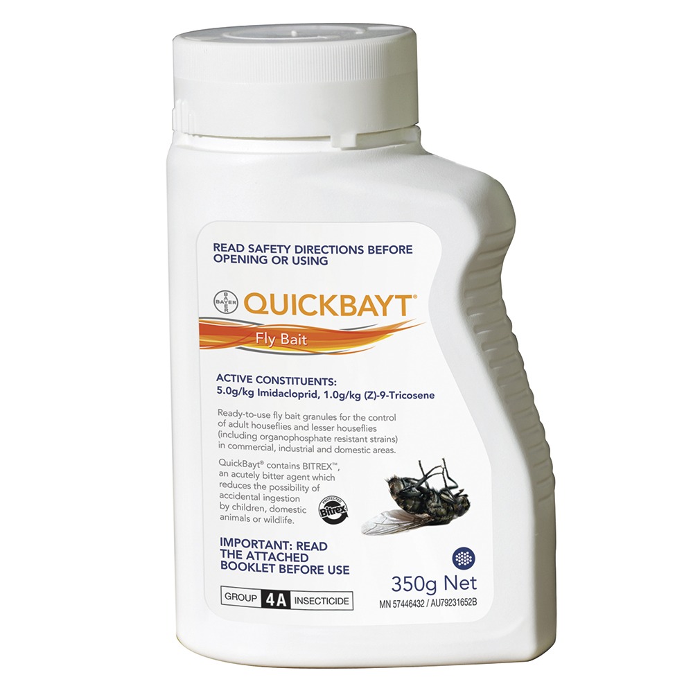 Bayer QUICKBAYT® Fly Bait 350gm - AG Warehouse