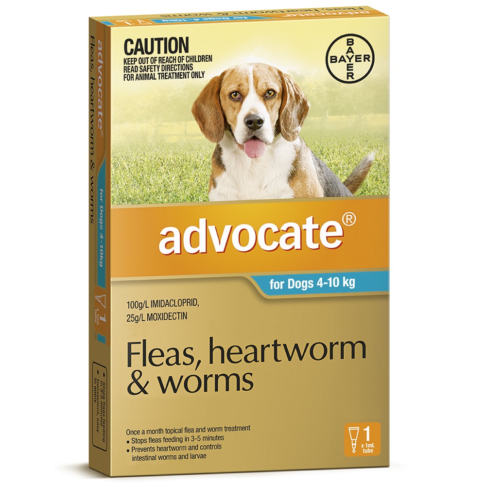 Bayer ADVOCATE® - For Dogs 4kg-10kg (Medium) - AG Warehouse