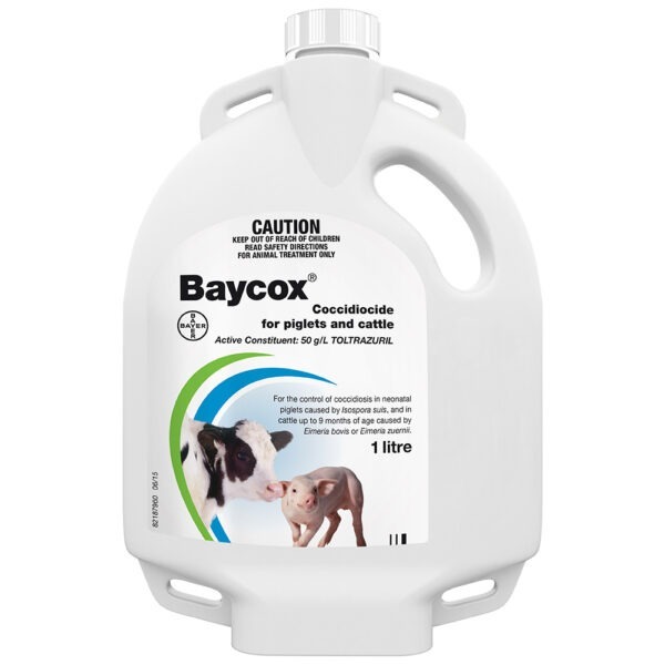 Bayer Baycox® Coccidiocide For Piglets & Cattle 1L - AG Warehouse