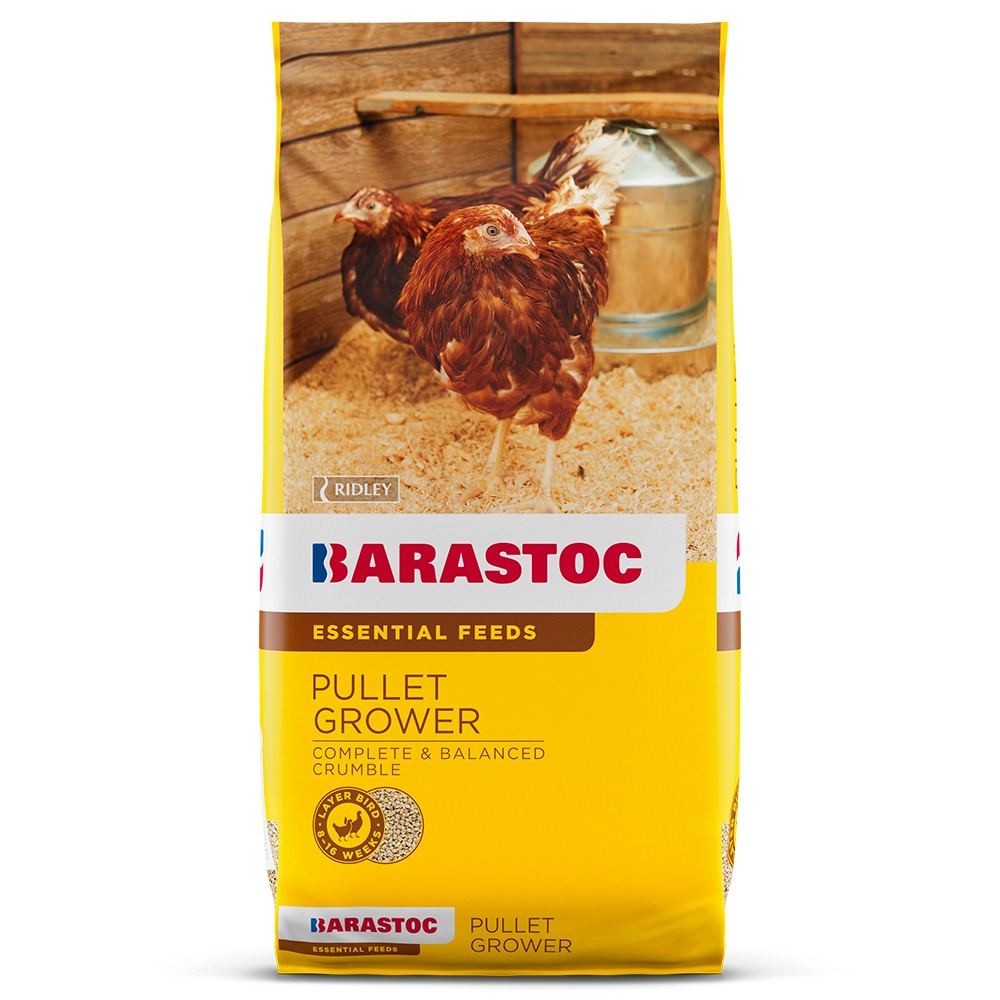 Barastoc Pullet Grower 20kg - AG Warehouse
